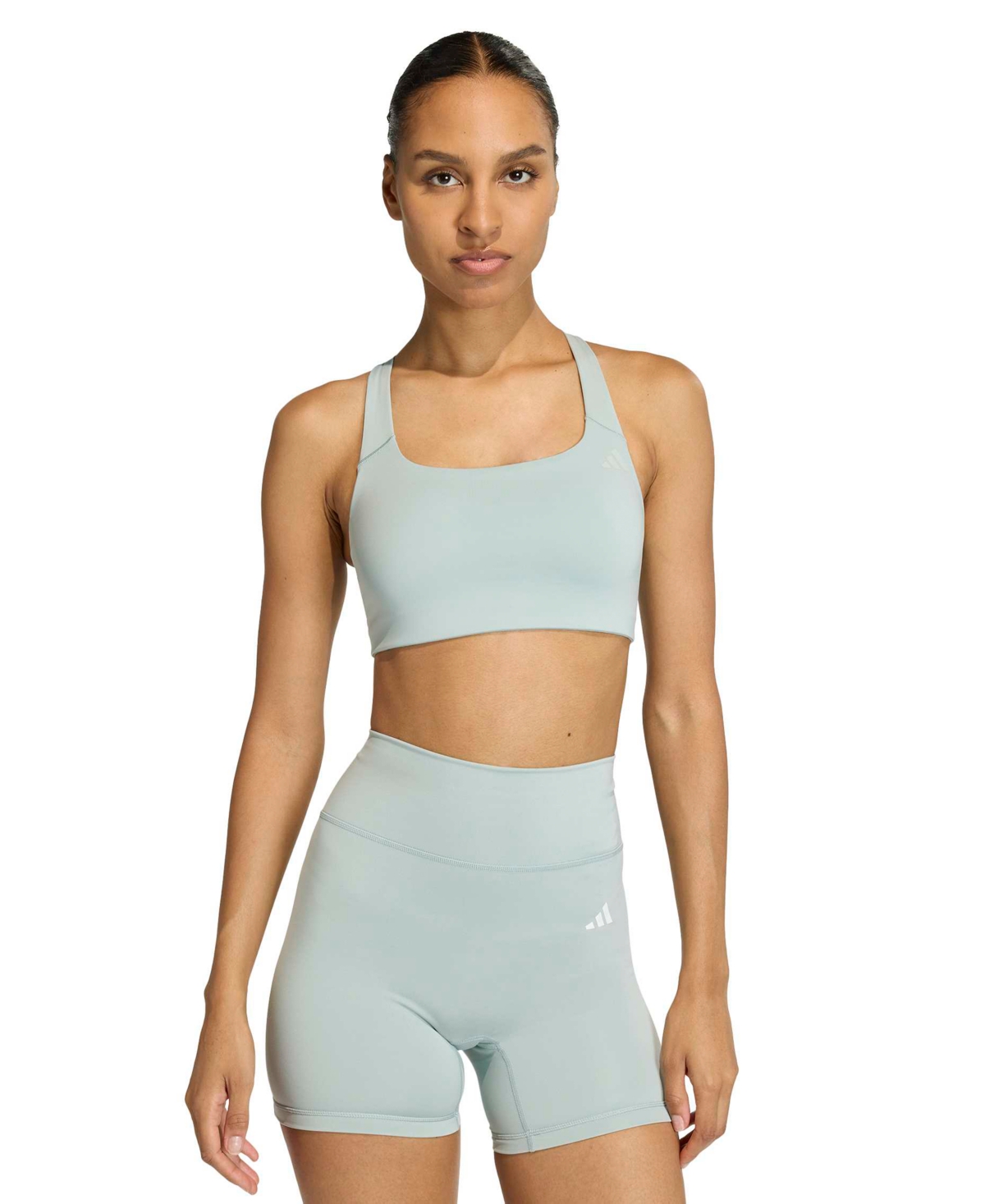 Click here for adidas Womens Workout Square Neck Support Bra - Wo... prices