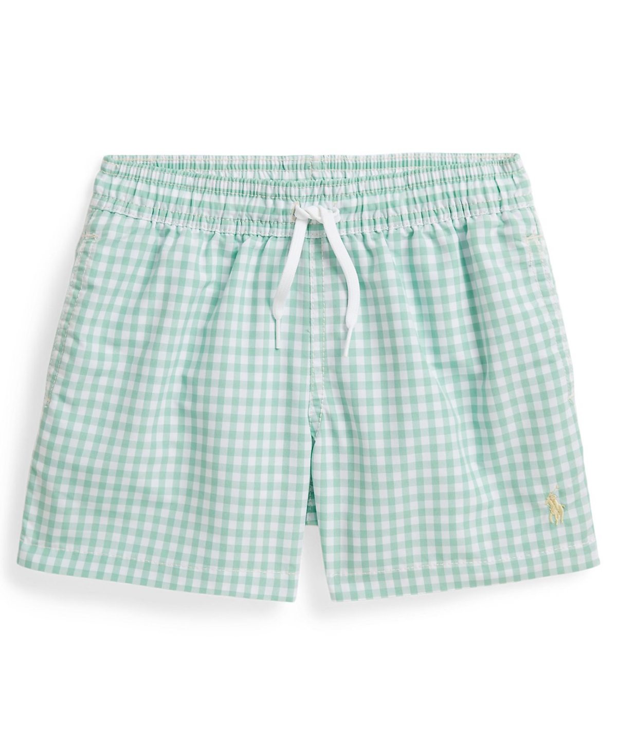 Click here for Polo Ralph Lauren Boys 2-7 Gingham Pattern Swim Tr... prices