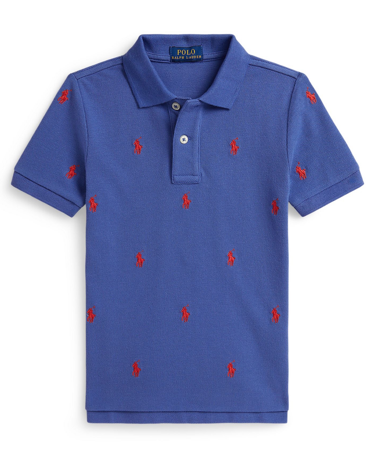 Click here for Polo Ralph Lauren Boys 2-7 Ribbed Collar Polo Shir... prices