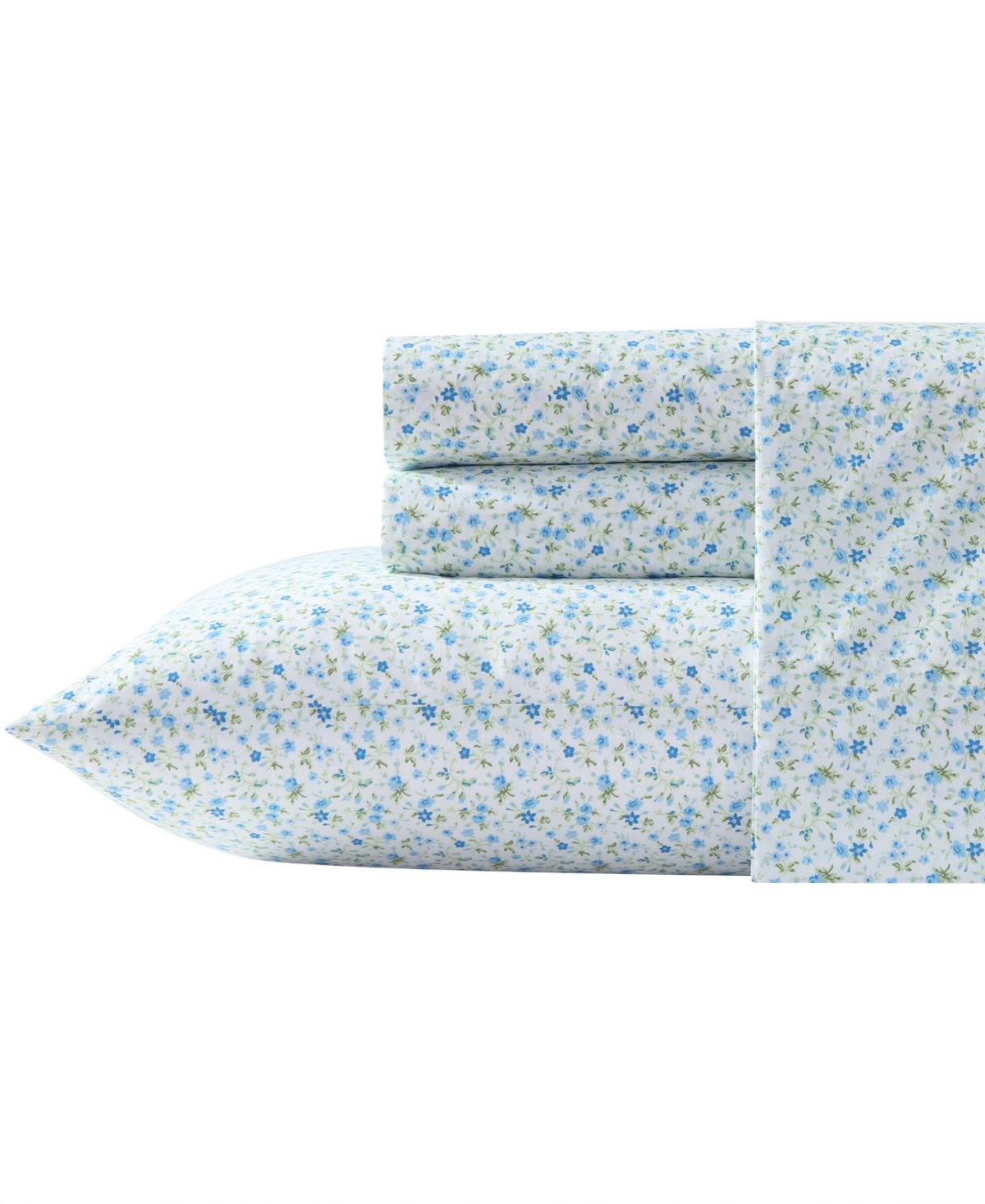 Click here for Laura Ashley Cotton Percale 4-Pc. Sheet Set  Queen... prices