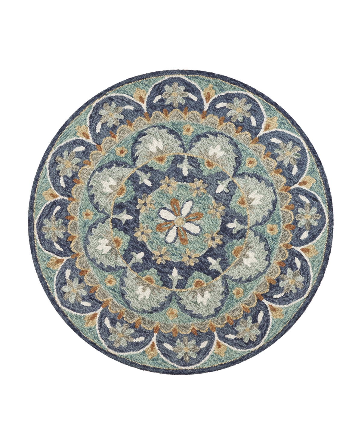 Click here for Lr Home Radiance Rdc-099 6 x 6 Round Area Rug - Te... prices