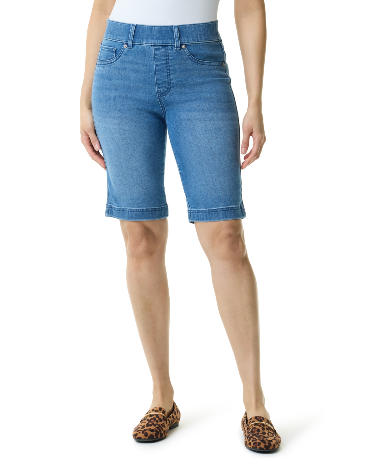 Click here for Gloria Vanderbilt Womens High-Rise Shorts - Clevel... prices