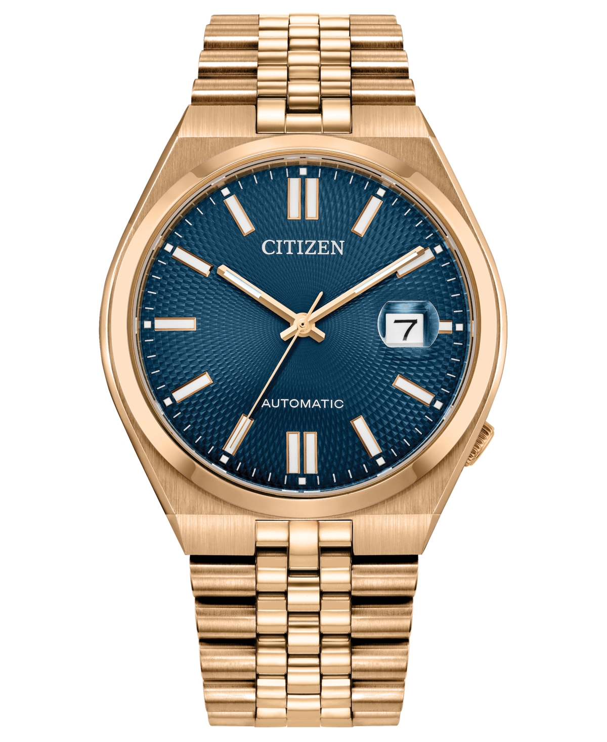 Click here for Citizen Mens Tsuyosa 60 Rose Gold-Tone Stainless S... prices