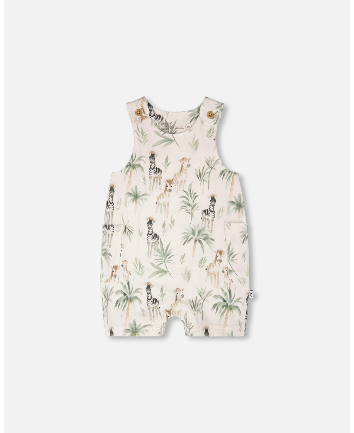 Click here for Deux par Deux Baby Boys Cotton Jersey Romper - Bei... prices