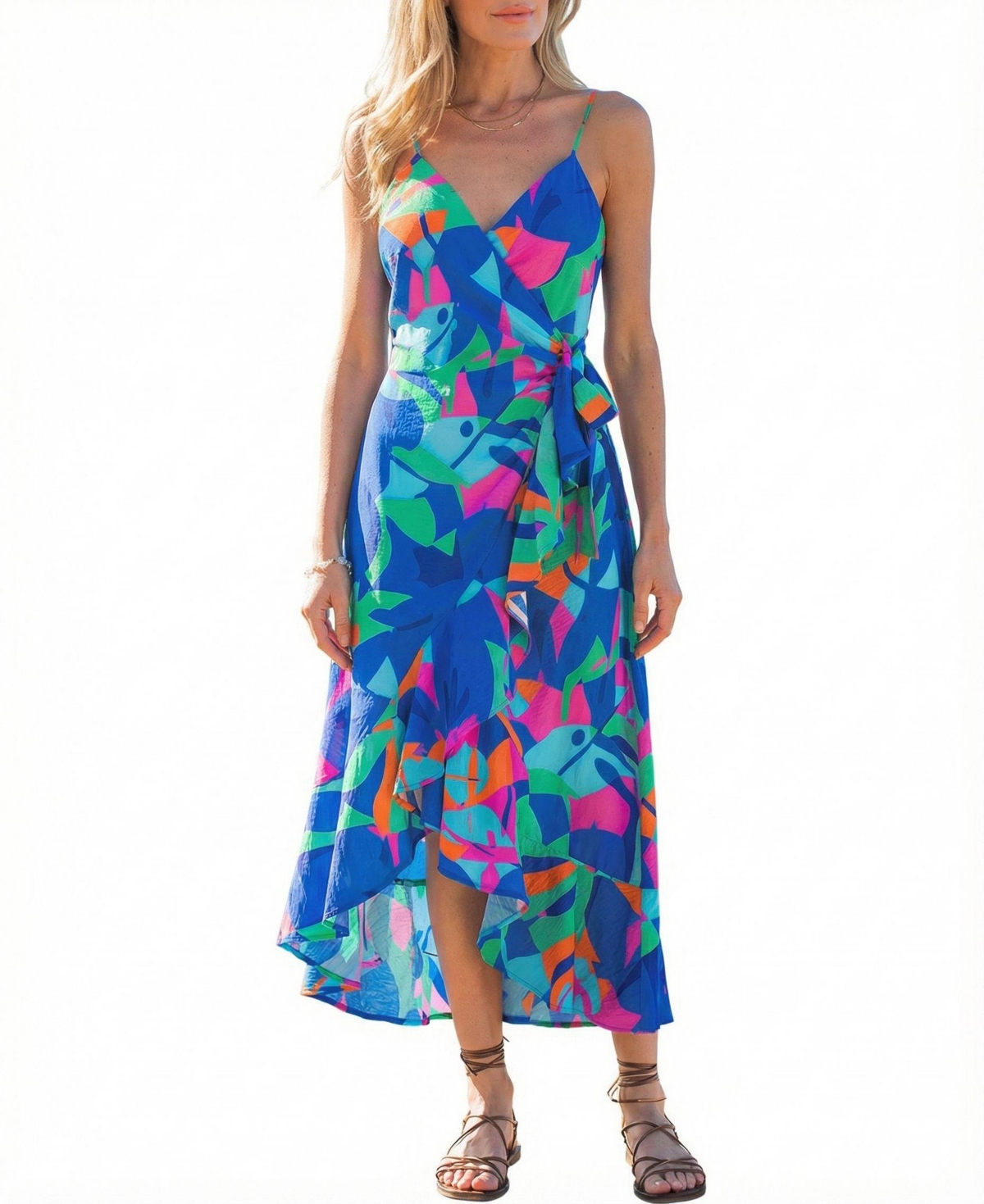 Click here for Cupshe Womens Out of This World Abstract Midi Beac... prices