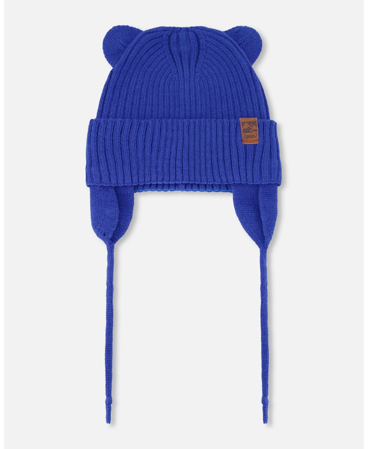 Click here for Deux par Deux Baby Boys Knit Hat Royal Blue - Roya... prices