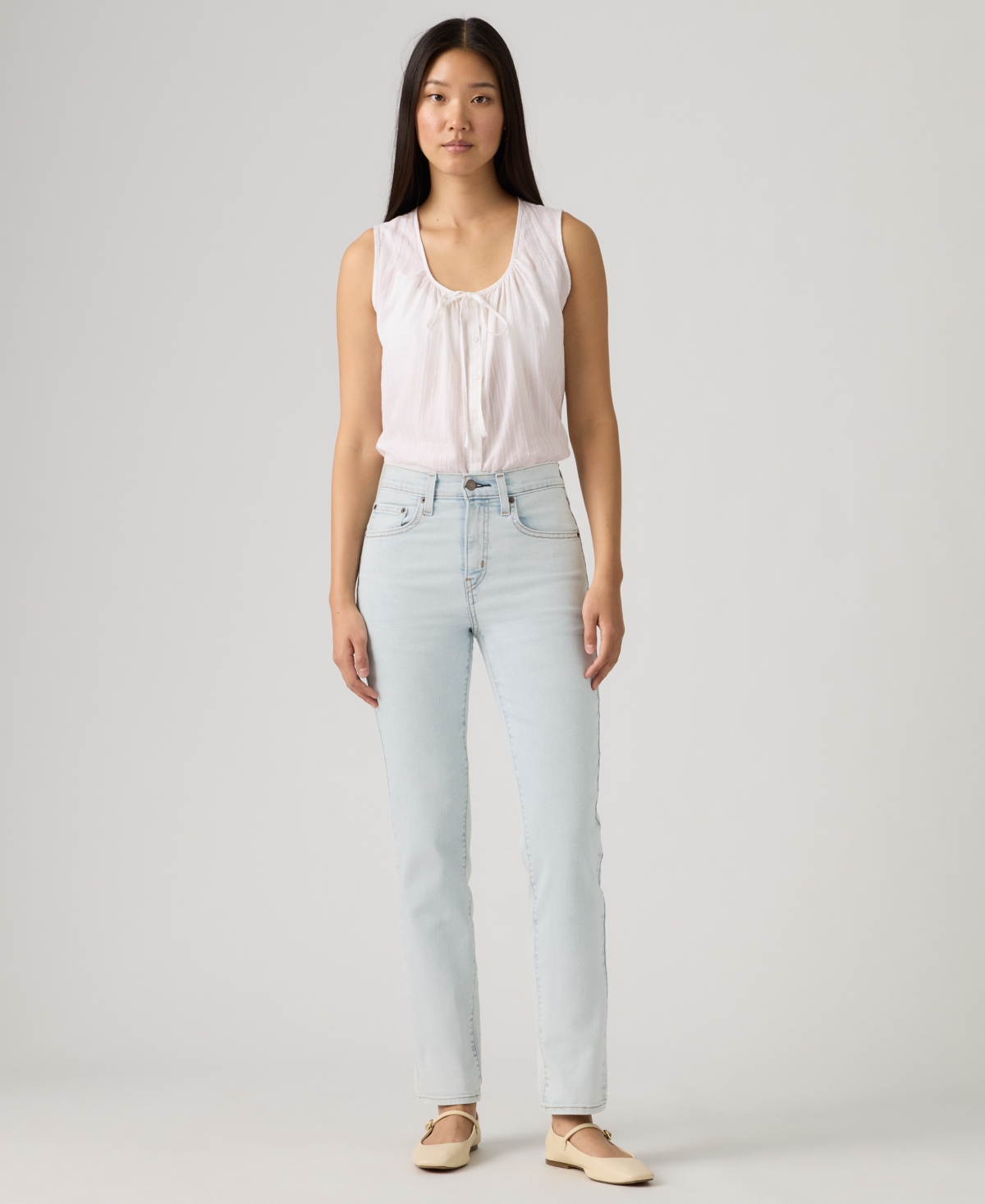 Click here for Levis Womens 724 Straight-Leg Jeans - Would You Be... prices