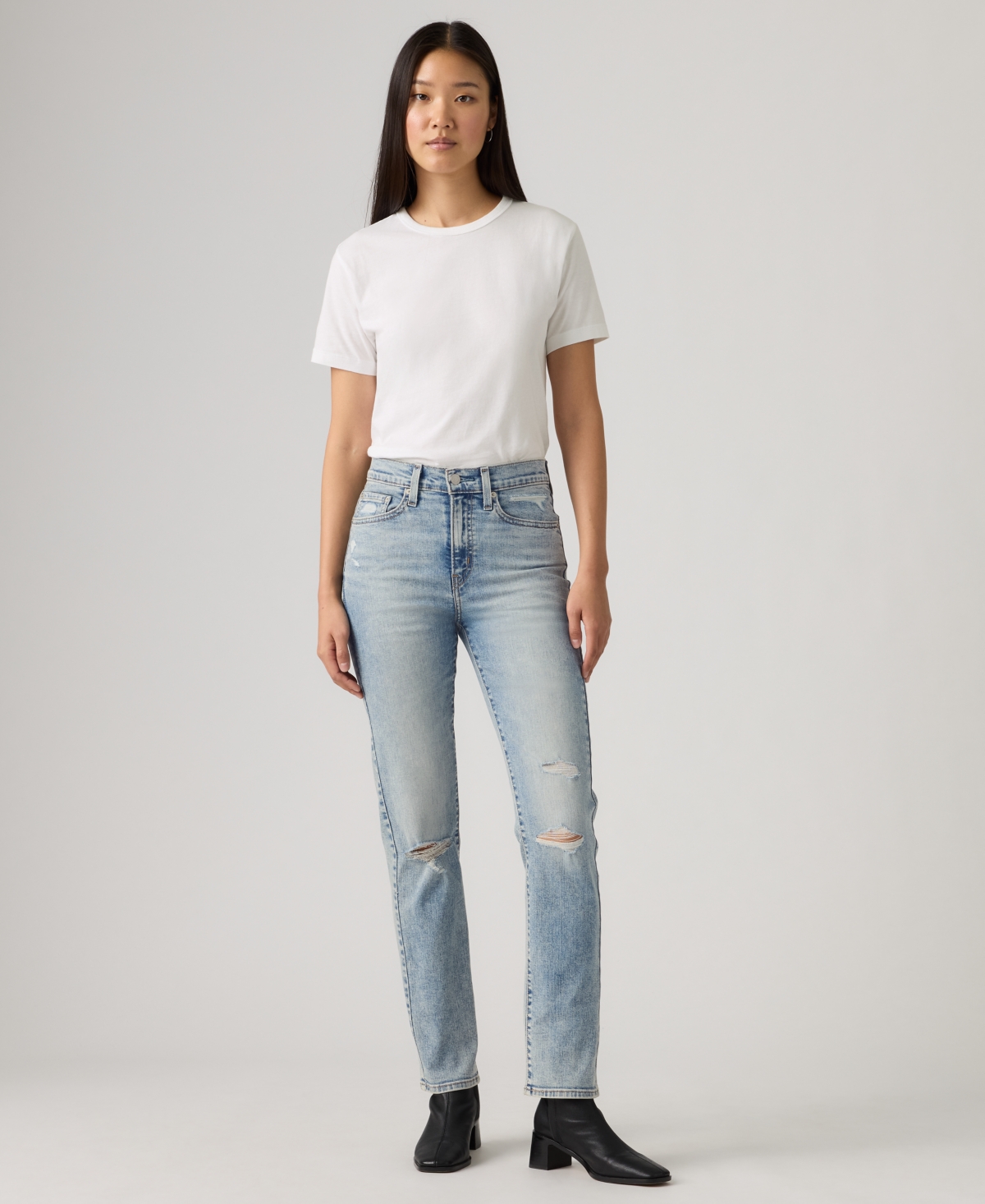 Click here for Levis Womens 724 Straight-Leg Jeans - Know The Dif... prices