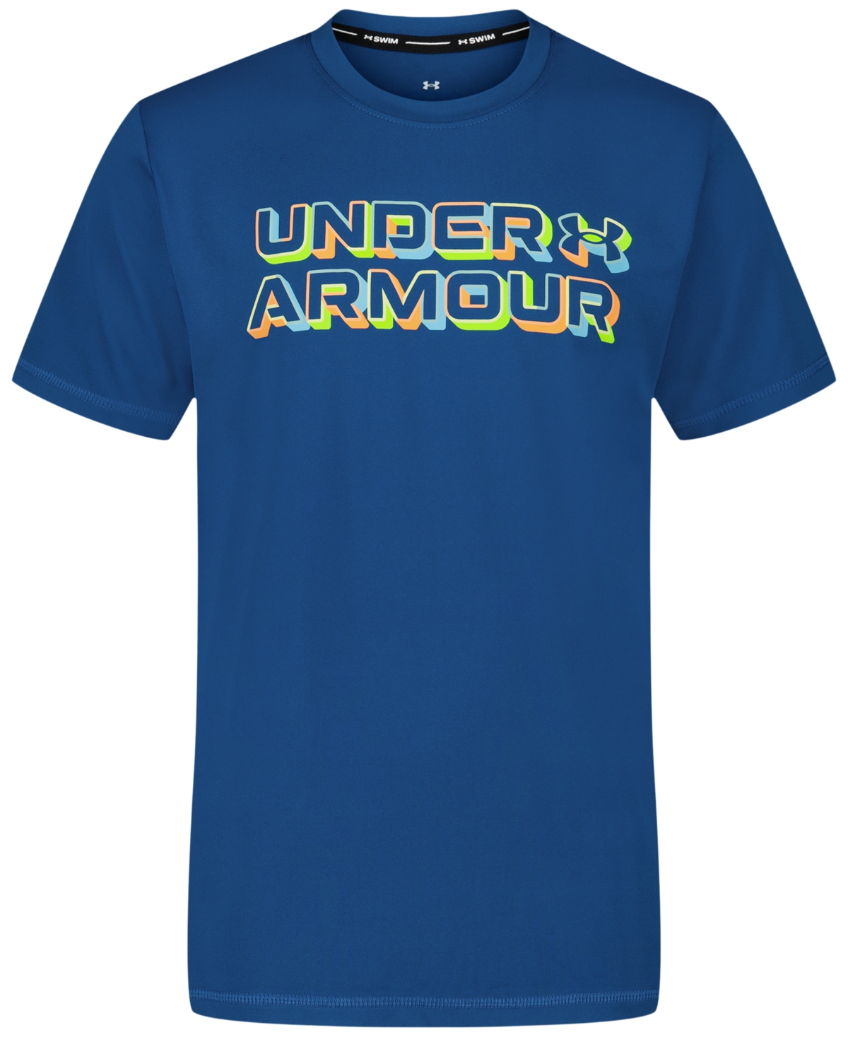 Click here for Under Armour Boys 8-20 Crewneck Solid Surf Swim T-... prices