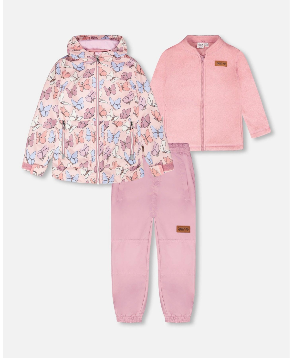 Click here for Deux par Deux Baby Girls 3-in-1 Two-Piece Mid-Seas... prices