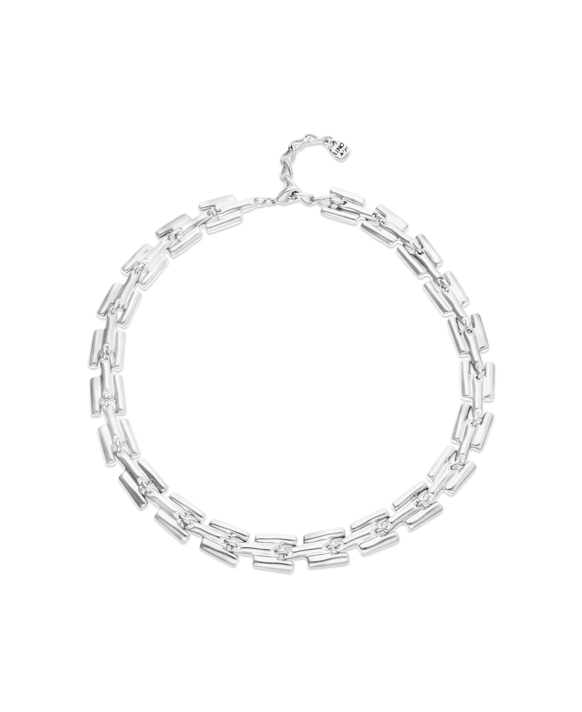 Click here for Unode50 Sterling Silver Plated Alloy Necklace with... prices