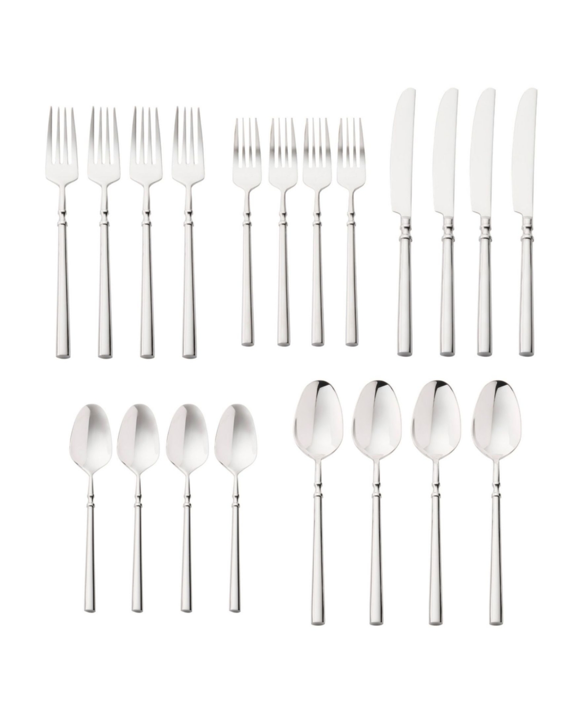 Click here for Godinger Regal Mirrored 20-Pc. Flatware Set  Servi... prices