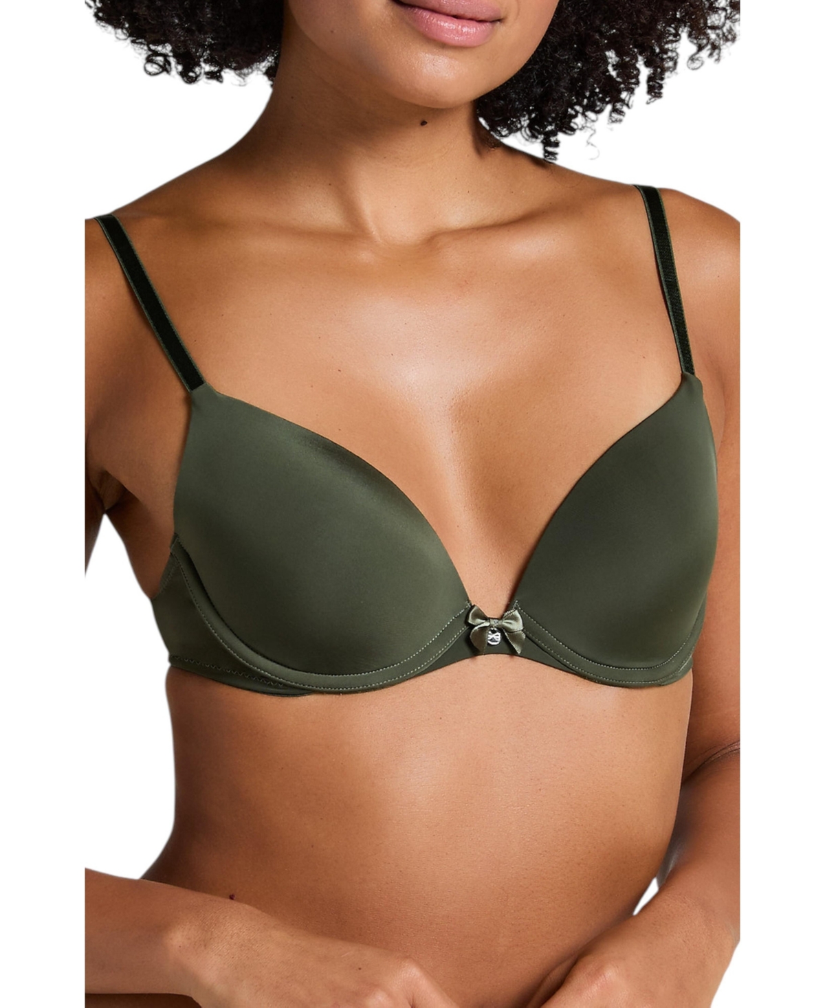 Click here for Hunkemoller Womens Plunge Padded Underwired Bra -... prices