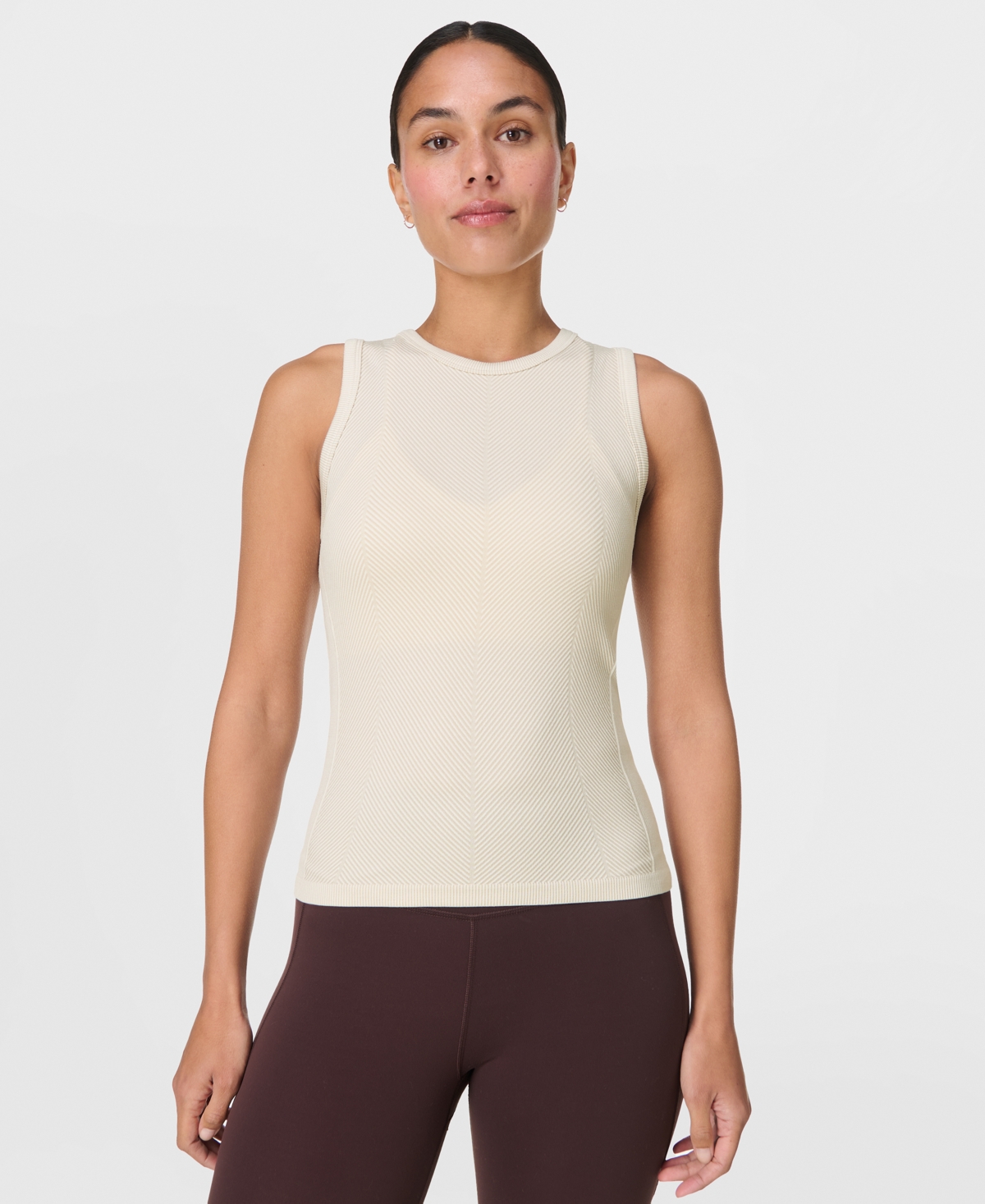 Click here for Sweaty Betty Womens Sleeveless Tank Top - Cloudwhi... prices