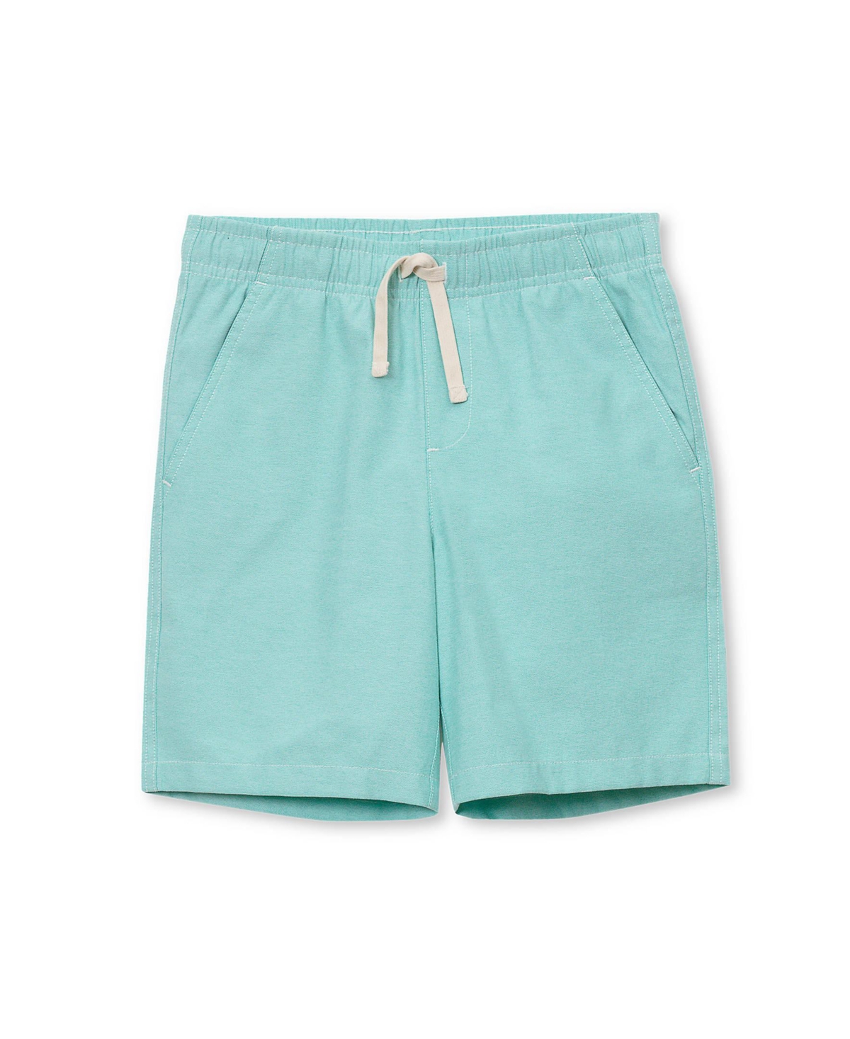 Click here for Lands End Boys Oxford Pull On Shorts - Teal prices