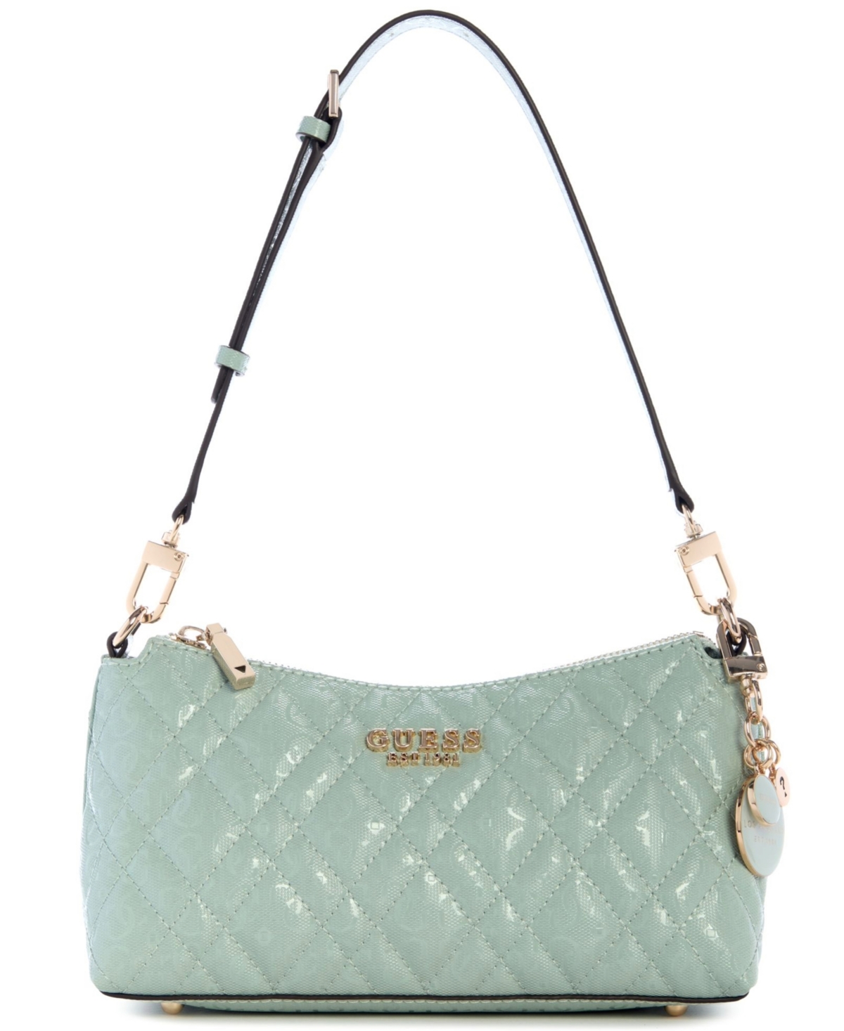 Click here for Guess Isemay Small Shoulder Bag - Light Sage prices