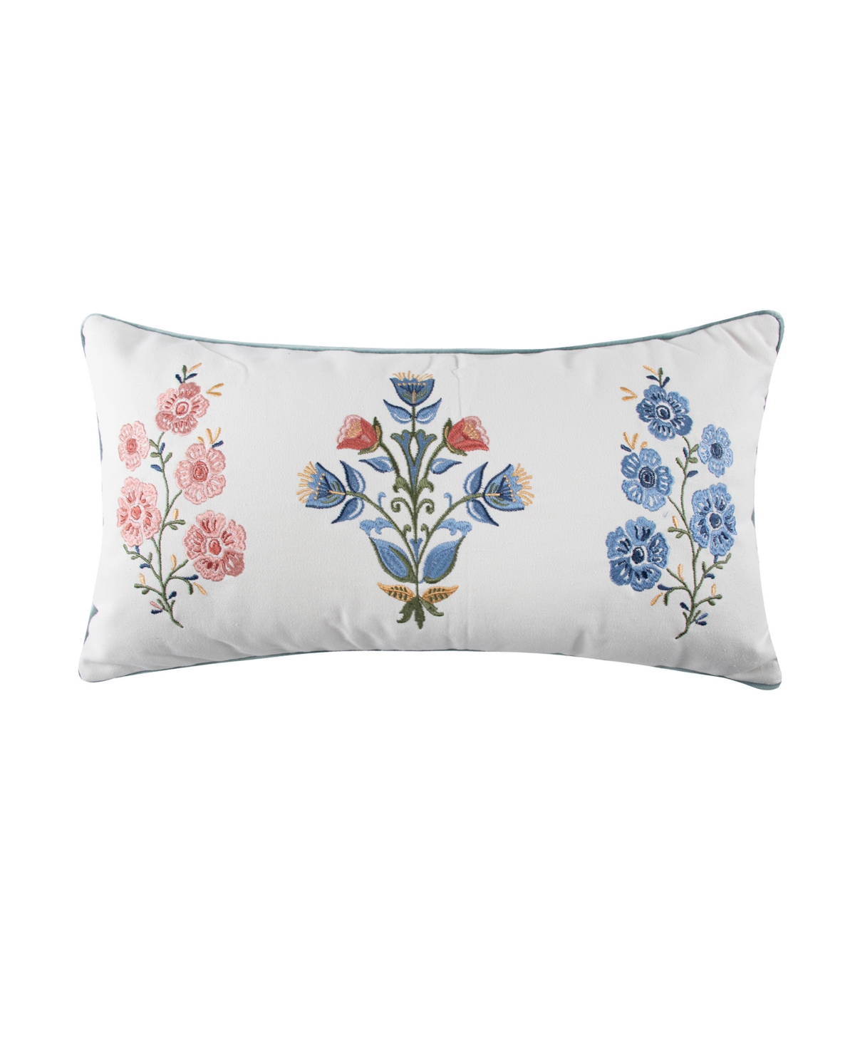 Click here for Levtex Home Zoey Embroidered Decorative Pillow  12... prices