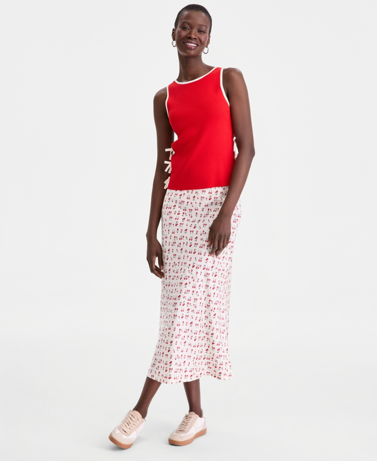 Click here for On 34th Womens Printed Midi Slip Skirt  Macys Excl... prices