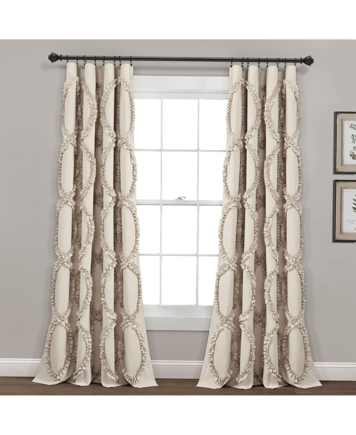Click here for Lush Decor Avon Light Filtering Window Curtain Pan... prices