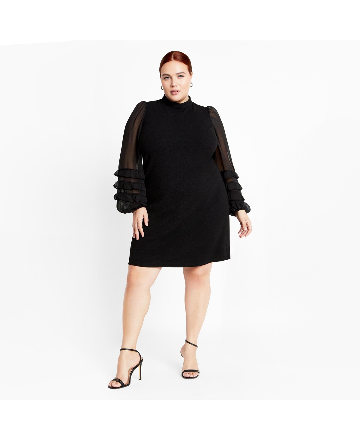 Click here for City Chic Womens Indiana Dress - Black prices