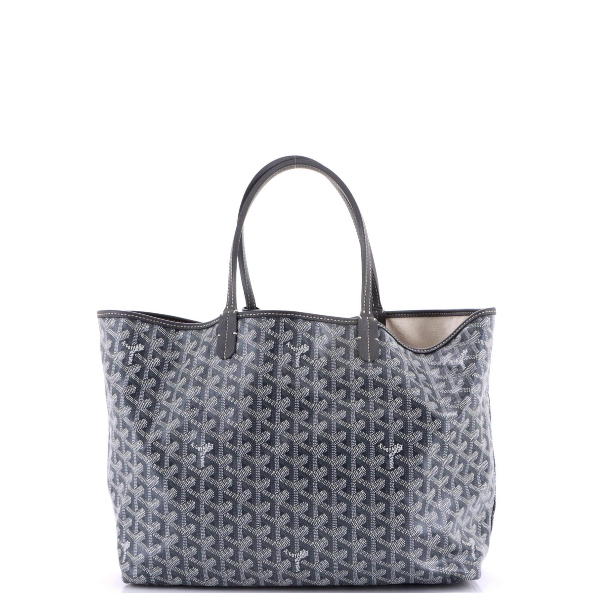 Click here for Pre-Owned Goyard Pm Saint Louis Tote Coated Canvas... prices