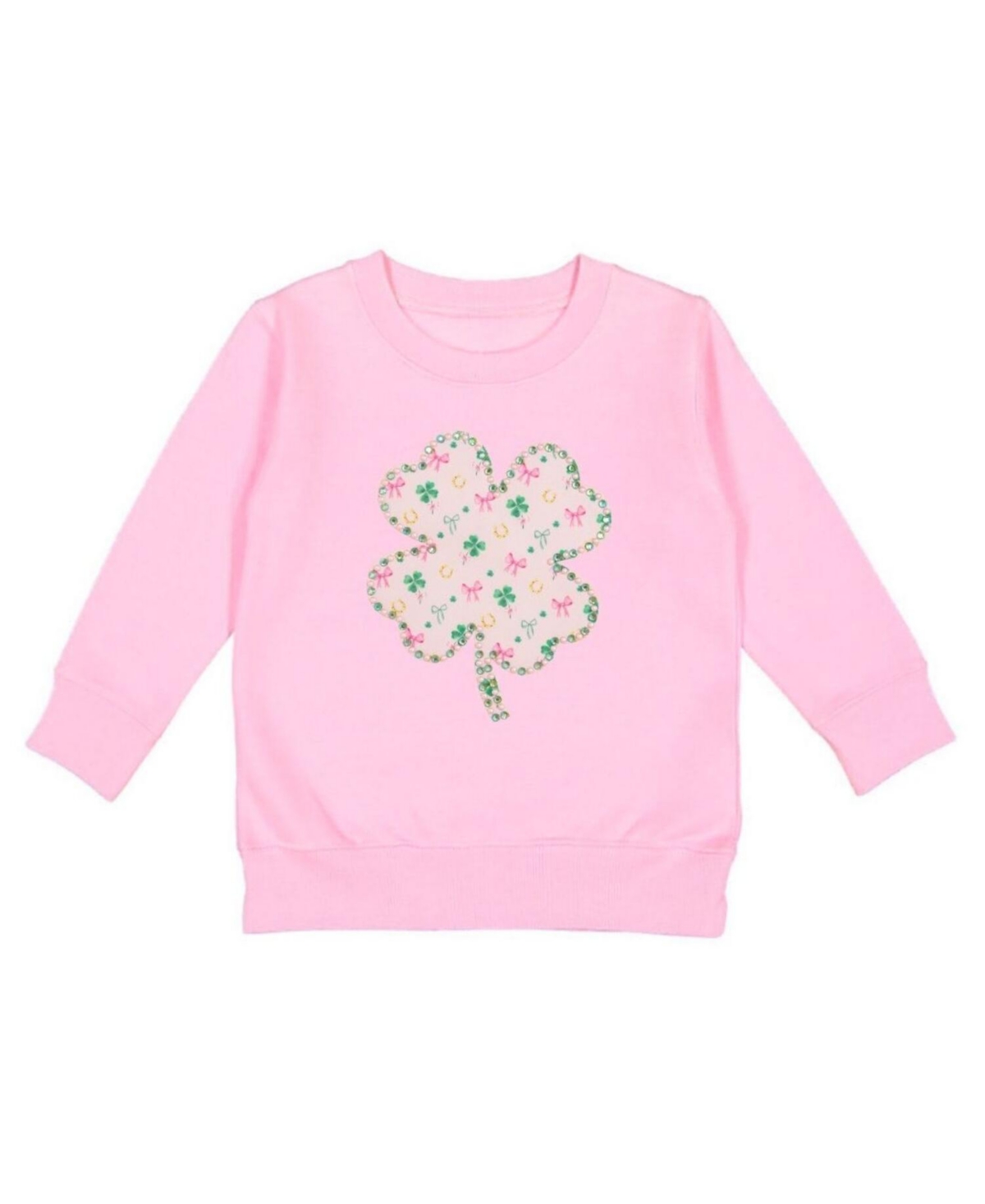 Click here for Sweet Wink Big Girls Ditsy Shamrock Patch St. Patr... prices