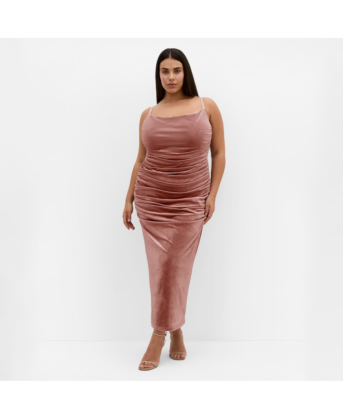 Click here for City Chic Womens Athera Dress - Dusty rose prices