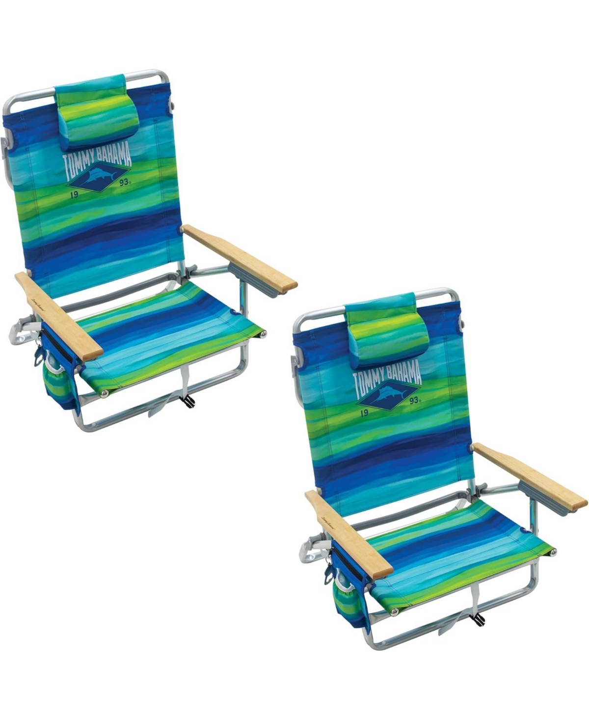 Click here for Tommy Bahama 2-Pack 5-Position Classic Lay Flat Ba... prices