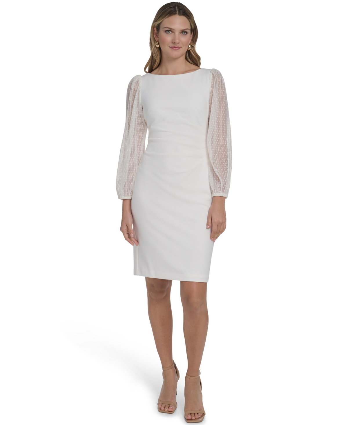 Click here for Jessica Howard Womens Long Pleated Side Tuck Sheat... prices