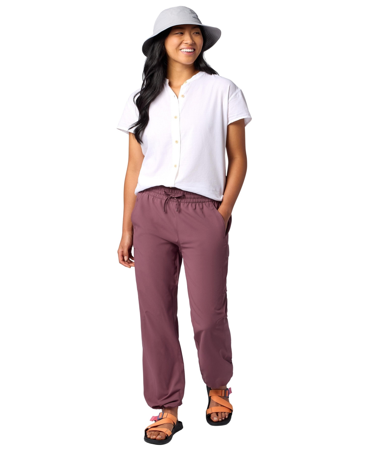 Click here for Marmot Womens Lumina Quick-Dry Woven Pants - Sugar... prices