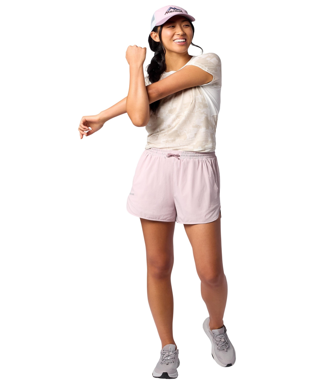 Click here for Marmot Womens Unpaved Active Shorts - Dust prices