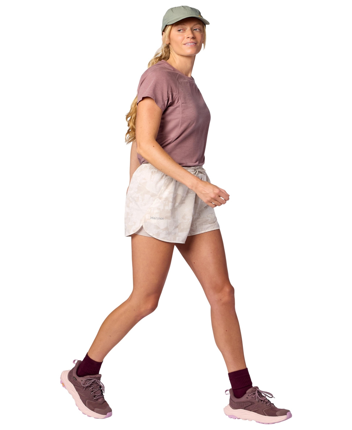 Click here for Marmot Womens Unpaved Active Shorts - Birch Bark M... prices