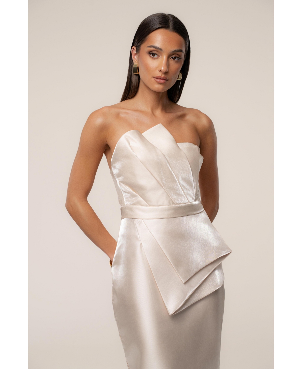 Click here for Jluxlabel Womens Gala Pleated Top - Pink prices