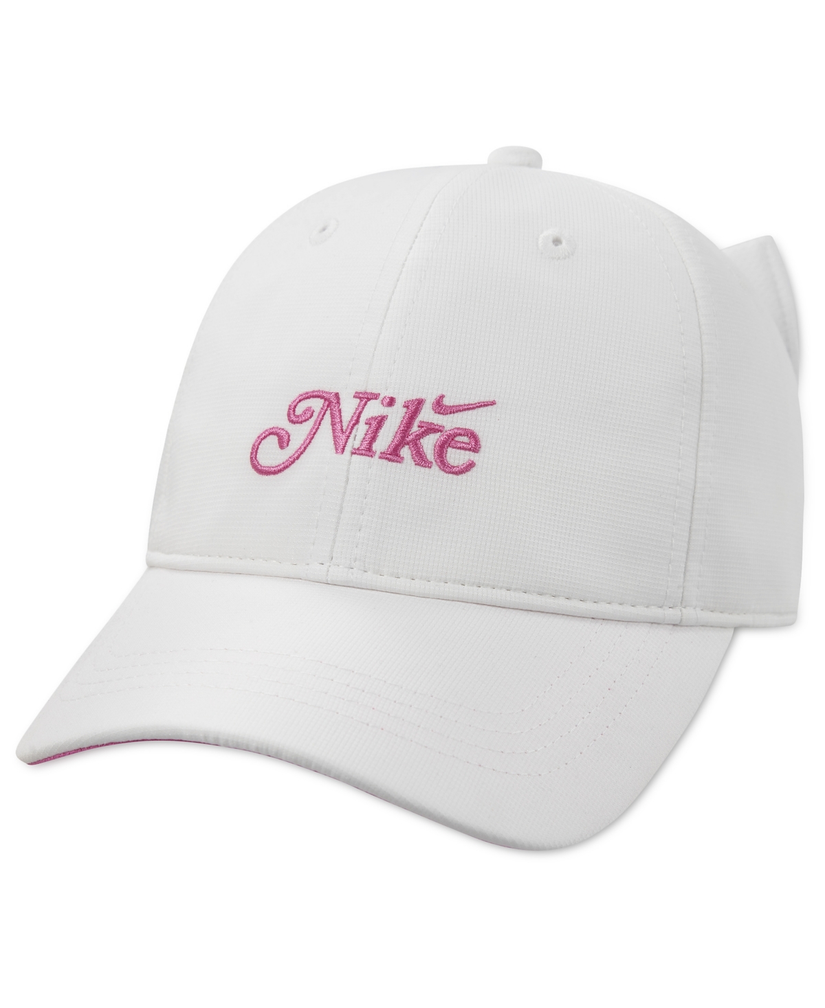 Click here for Nike Girls 4-6X Bow Back Detail Club Cap - White prices