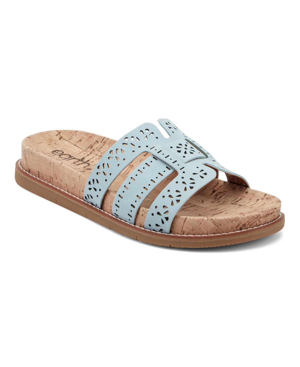 Click here for Earth Womens Fairren Flat Slip-On Footbed Sandals... prices