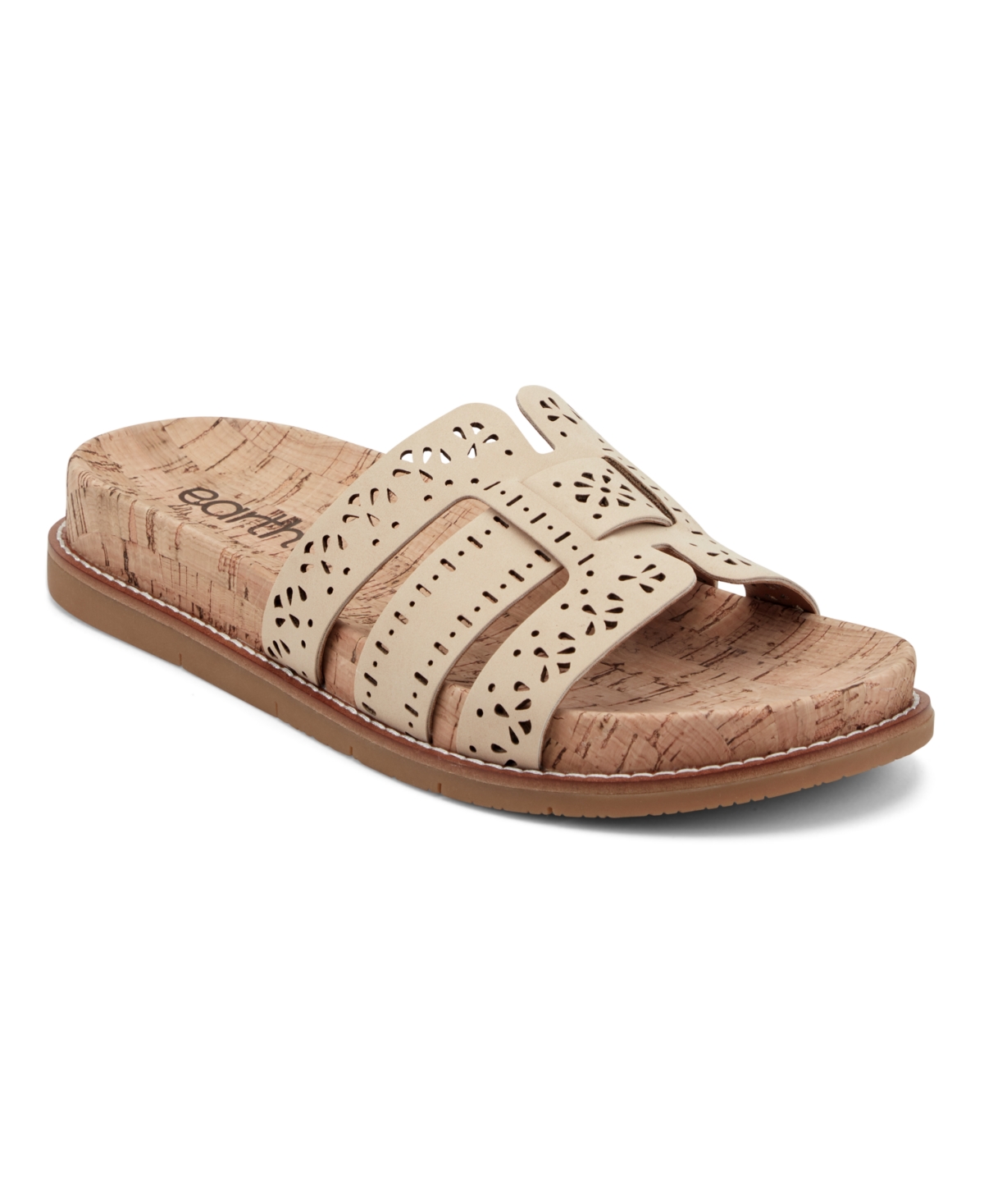 Click here for Earth Womens Fairren Flat Slip-On Footbed Sandals... prices