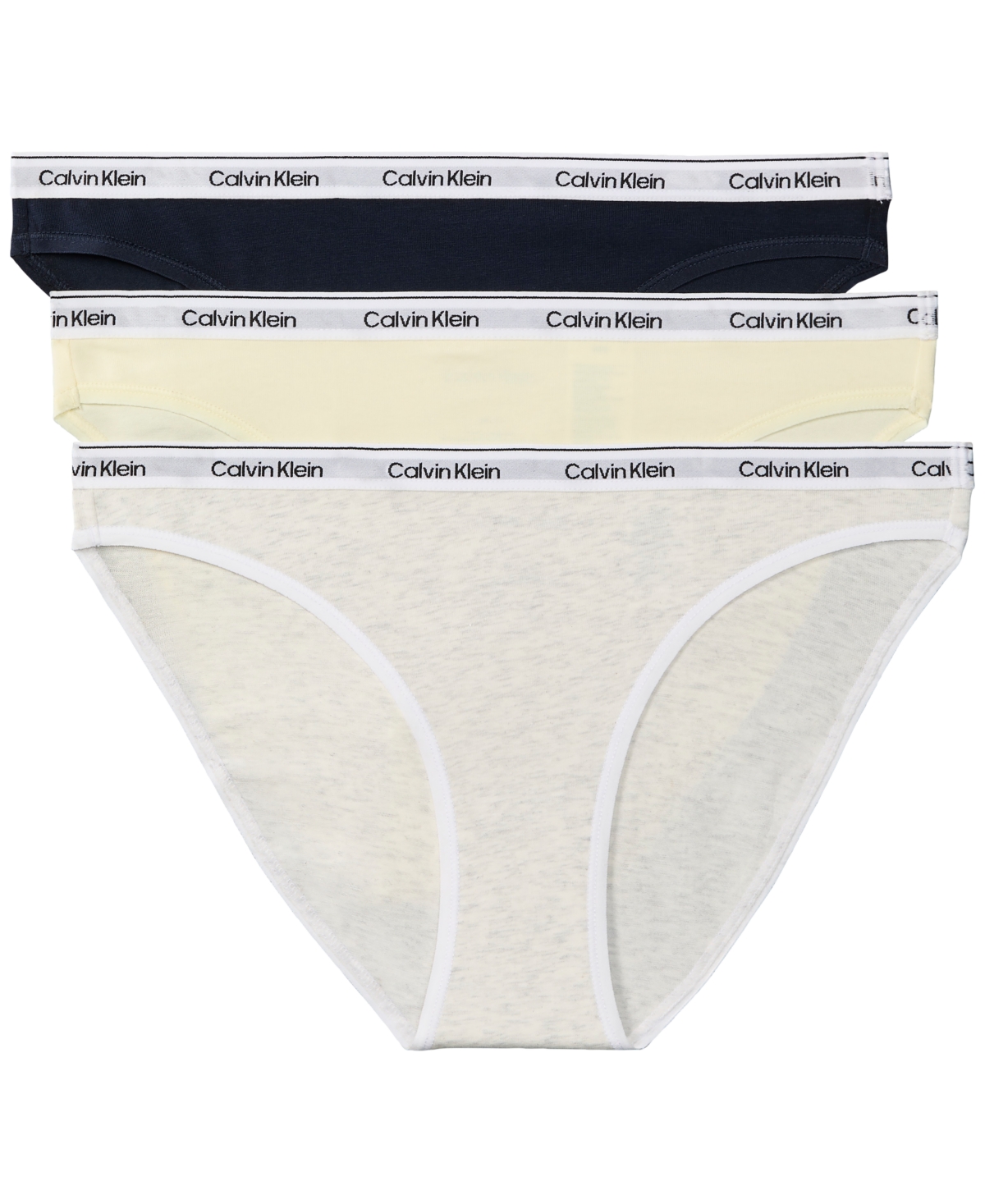 Click here for Calvin Klein Womens Modern Logo 3-Pack Bikini Unde... prices