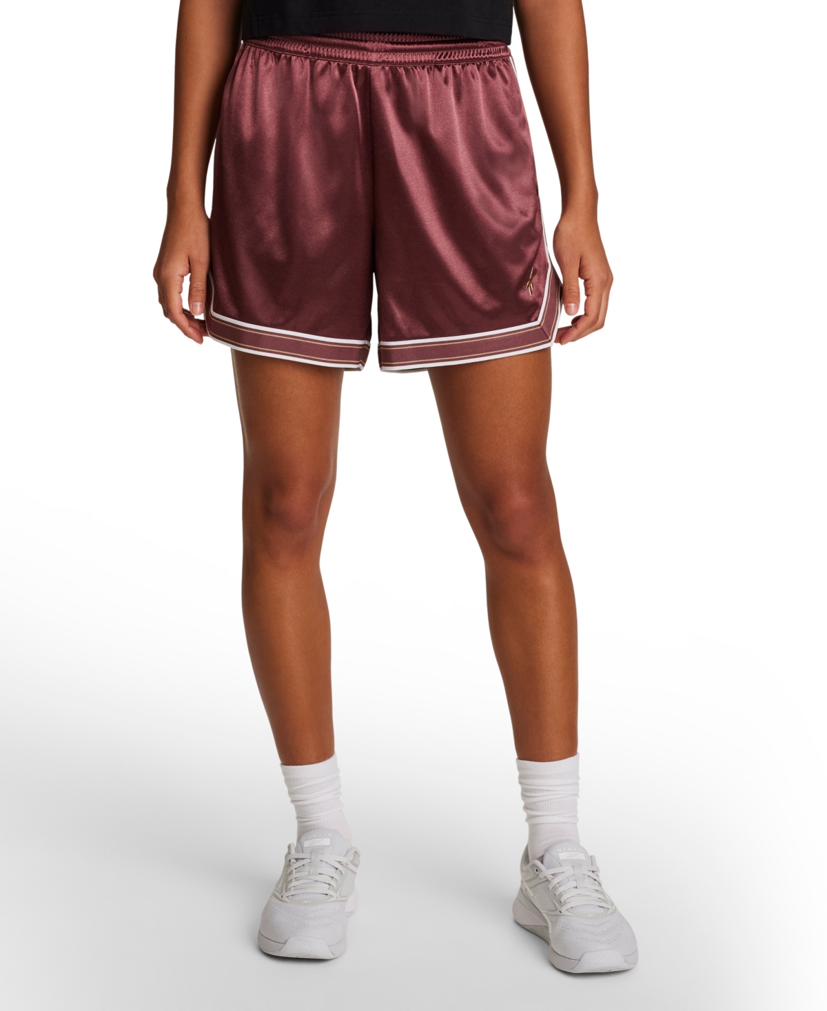 Click here for Reebok Womens Faceted Taping Basketball Shorts - B... prices