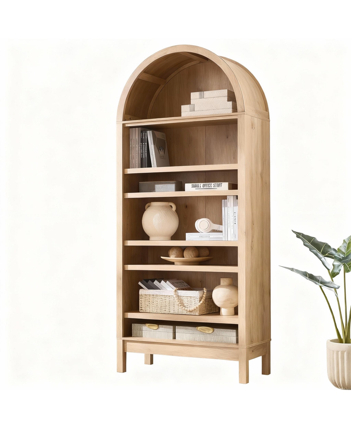 Click here for Yigii Arched Book shelves with Adjustable Shelves... prices