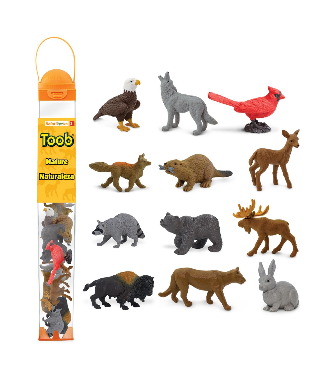 Click here for Safari Ltd. Nature Toob Animal Figurine Set 12 Pc. prices