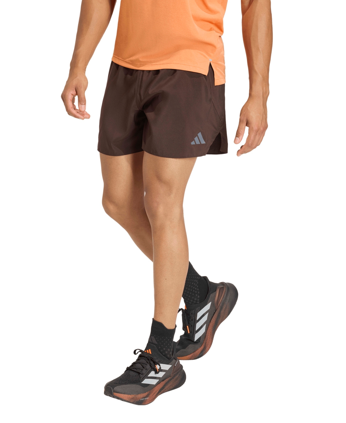 Click here for adidas Mens Regular-Fit Running Shorts - Aurora Co... prices