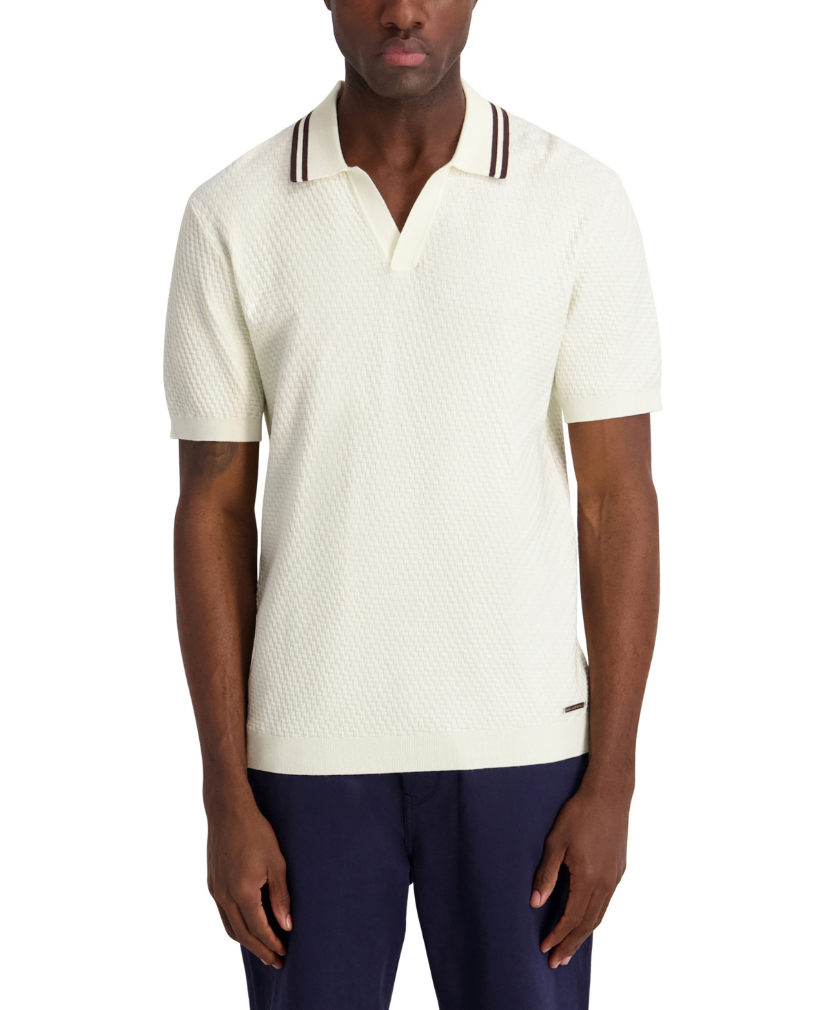 Click here for Karl Lagerfeld Paris Mens Textured Sweater - Off w... prices