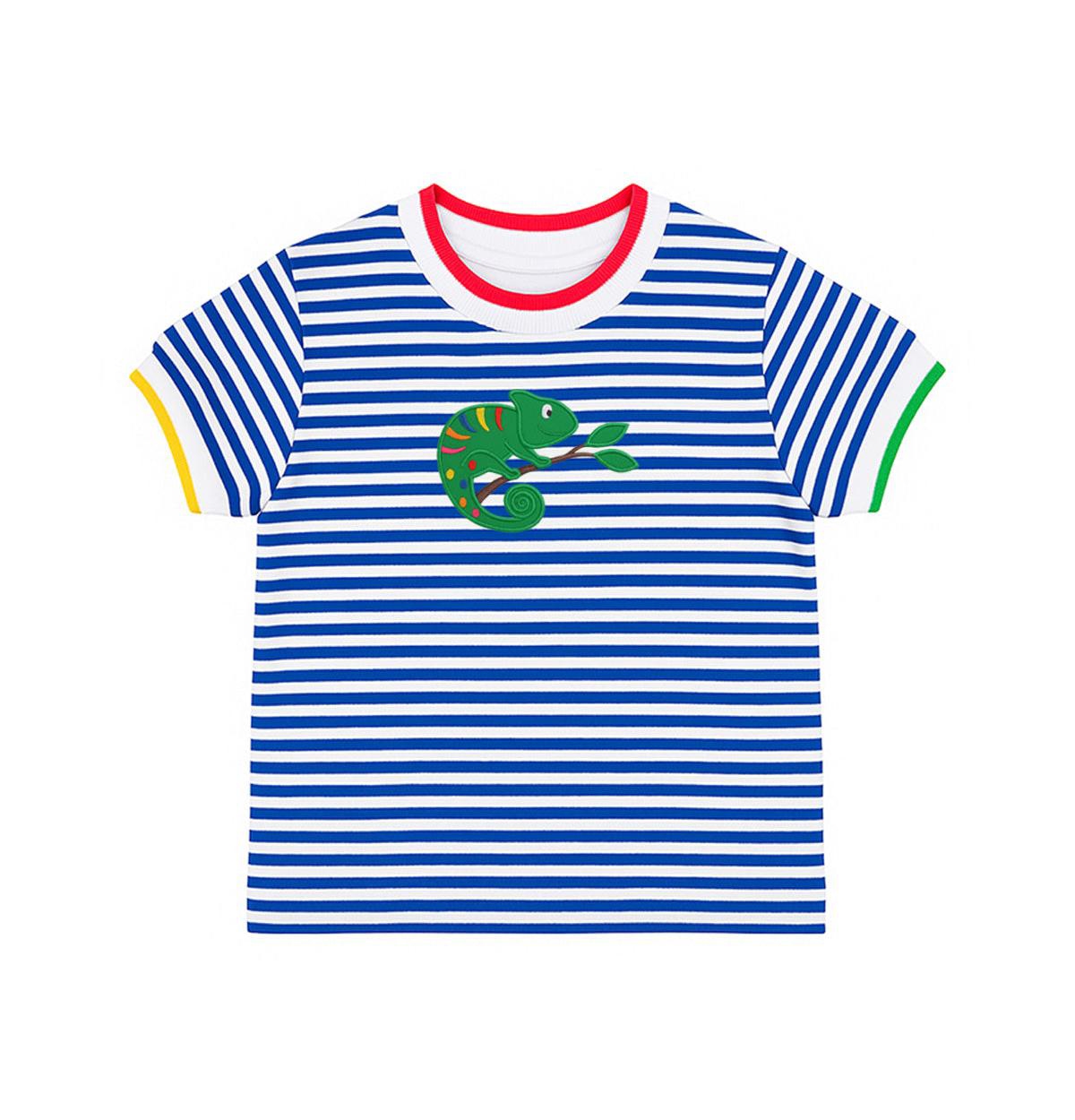 Click here for Florence Eiseman Little Boys Stripe Knit Tshirt Wi... prices