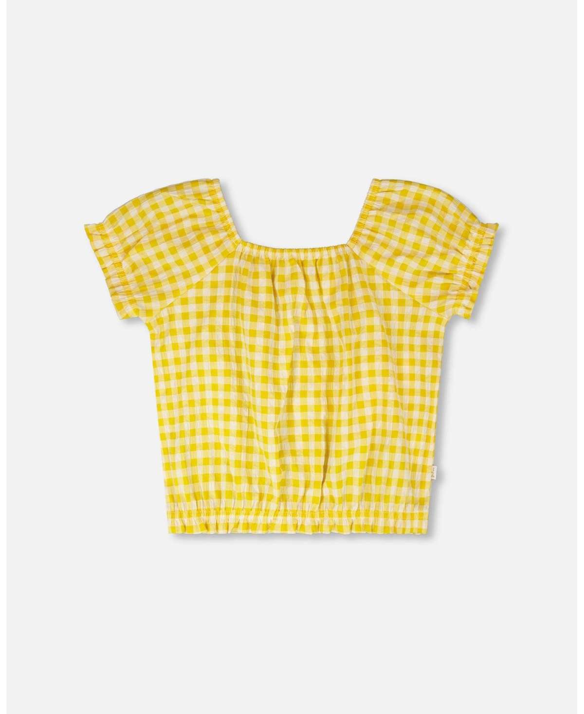 Click here for Deux par Deux Toddler Girls Peasant Top - Yellow g... prices