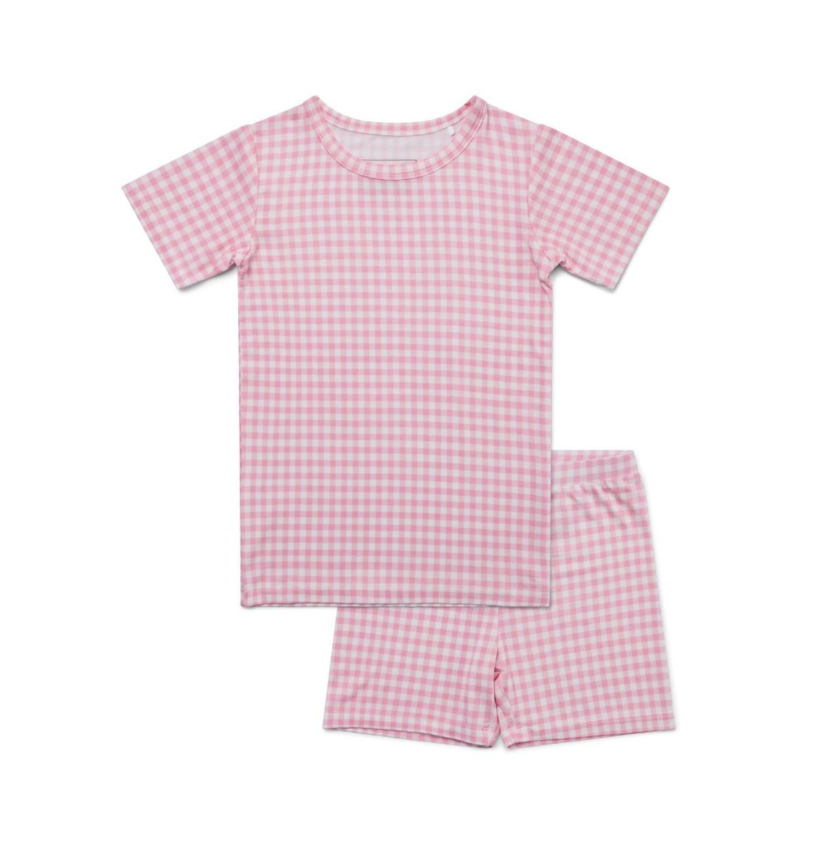 Click here for Motette Baby Girls Sugar Gingham Pajama Set - Pink... prices