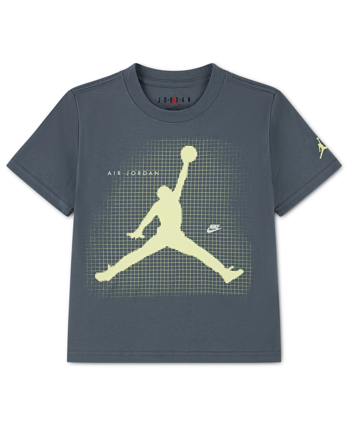 Click here for Jordan Boys 4-7 Jumpman Grid Blur Crewneck T-Shirt... prices