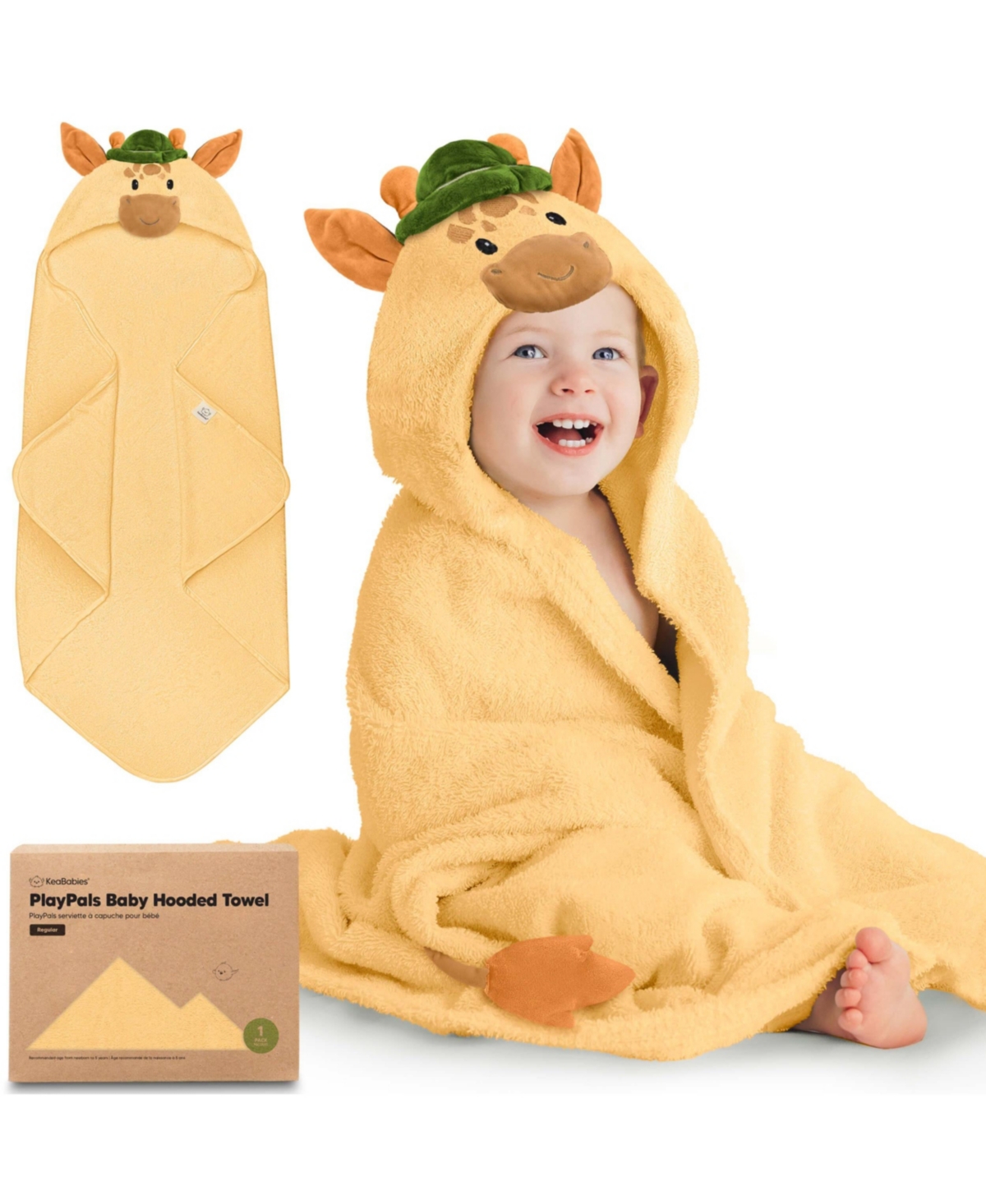 Click here for KeaBabies PlayPals Baby Towels with Hood for Girls... prices