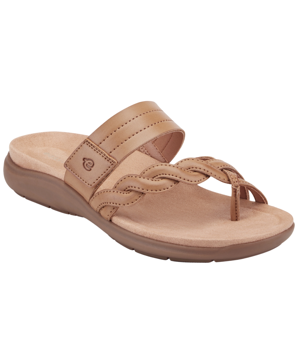 Click here for Easy Spirit Womens Waren Asymmetrical Flat Slip-On... prices