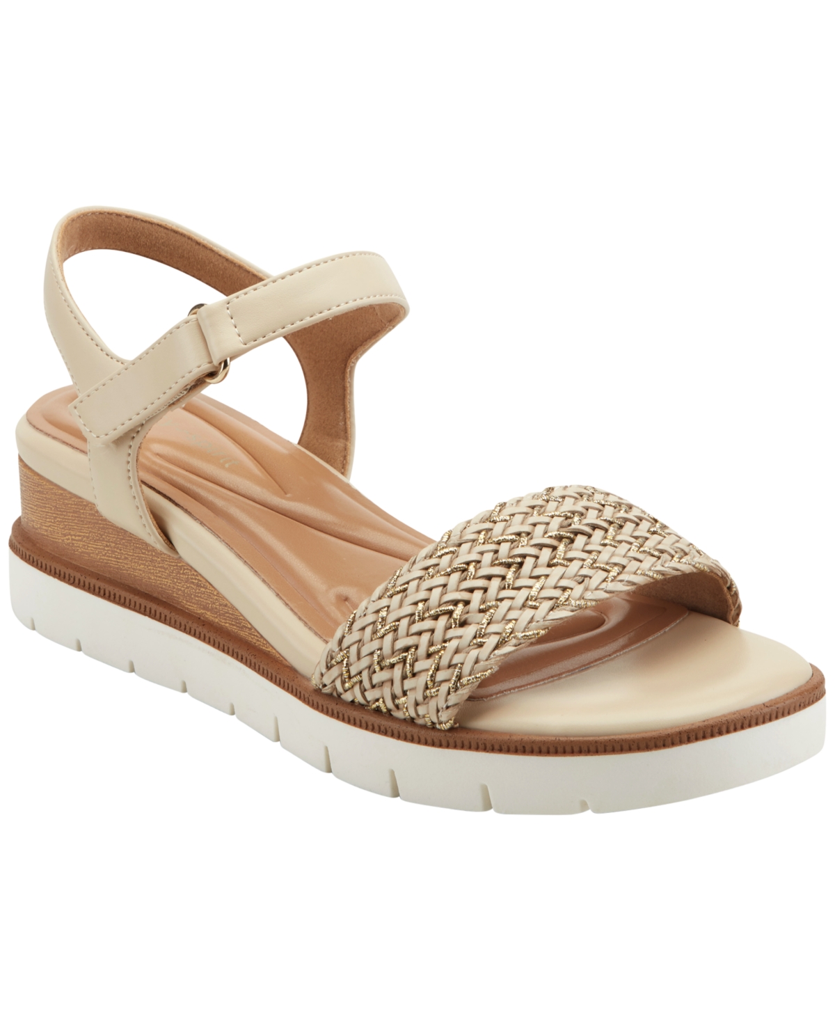 Click here for Easy Spirit Womens Edythe Woven Wedge Sandals - So... prices