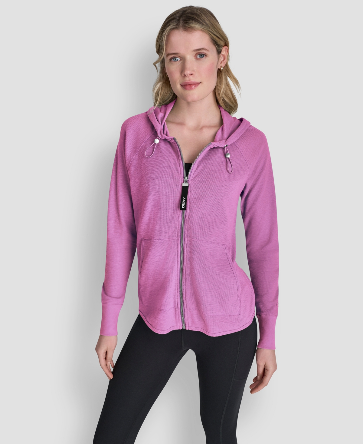 Click here for Dkny Womens Sport Zip-Front Hoodie Jacket - Crocus prices